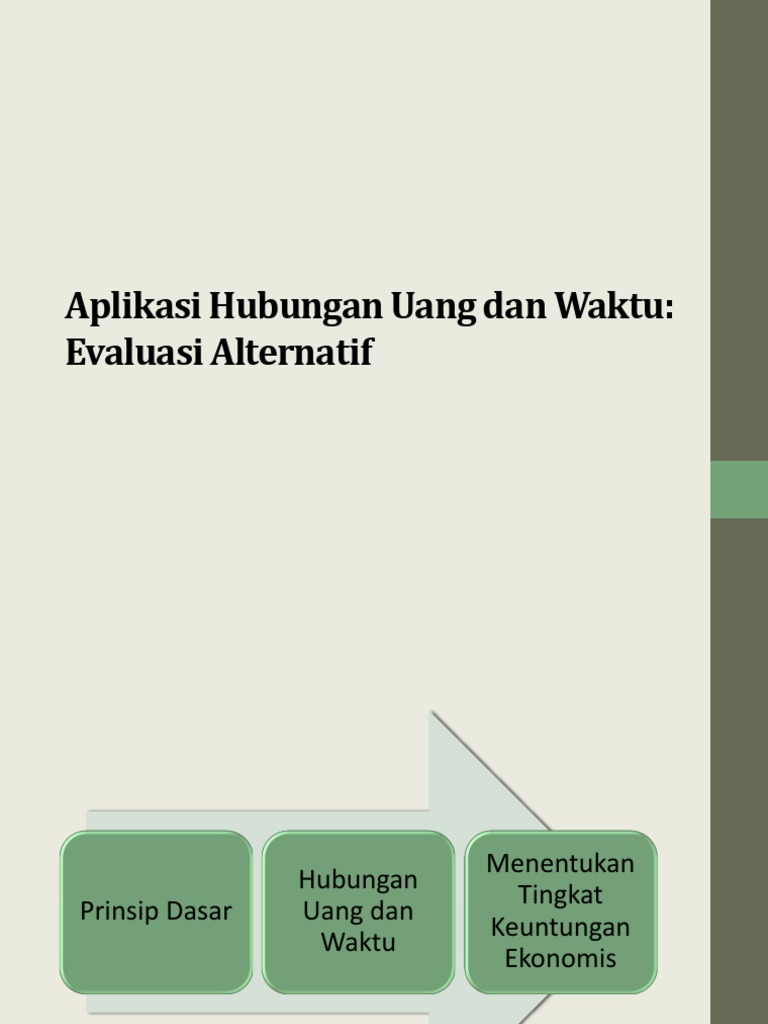 Ekotek 2 - Evaluating Alternatives | PDF