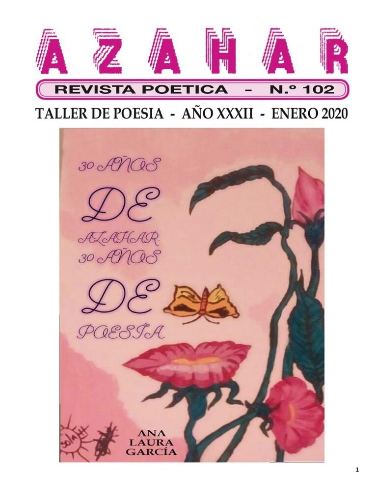 Azahar-Revista Poetica PDF | PDF | Amor | Naturaleza