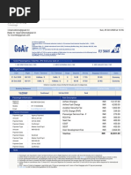 Indigo Payment Receipt | PDF