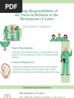 Bandl's Ring: Causes and Risks | PDF | Childbirth | Uterus