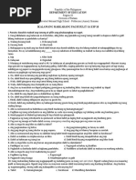 2nd Periodical Test in Esp 10 | PDF