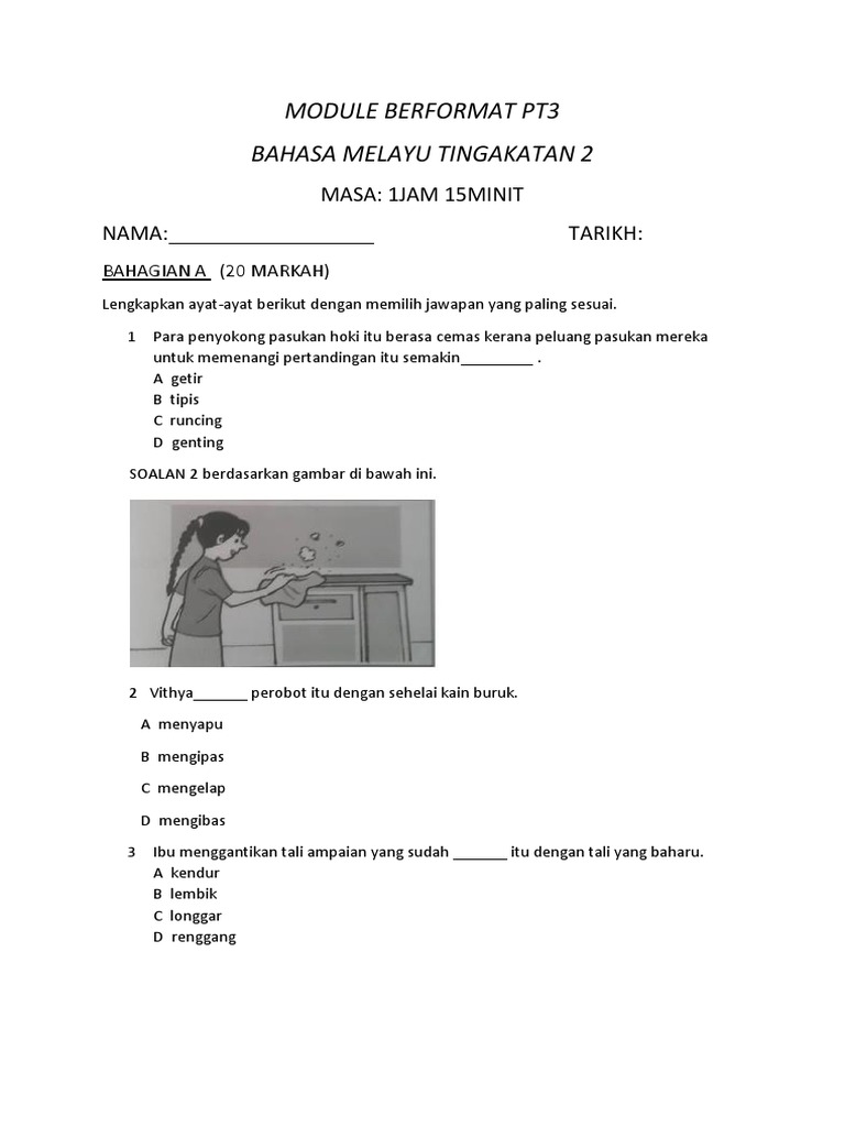 Module Berformat PT3 | PDF