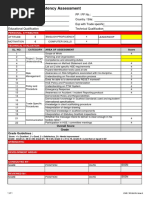 Competency Assessment-Operator | PDF | Career & Growth