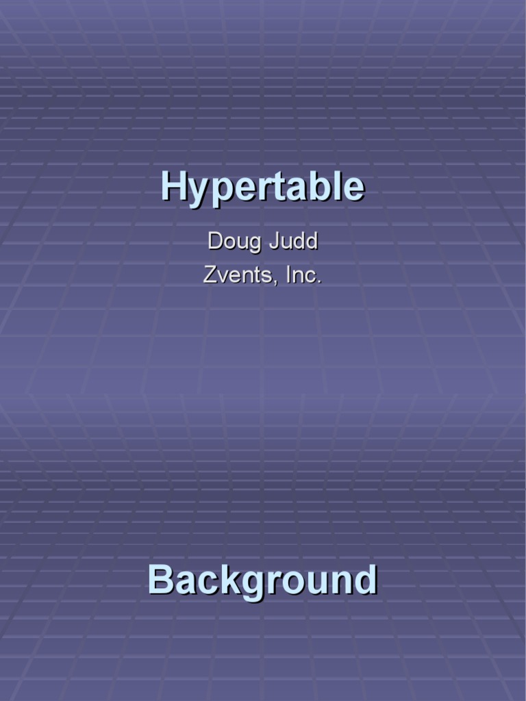 Hypertable An Open Source, High Performance, Scalable Database | PDF ...