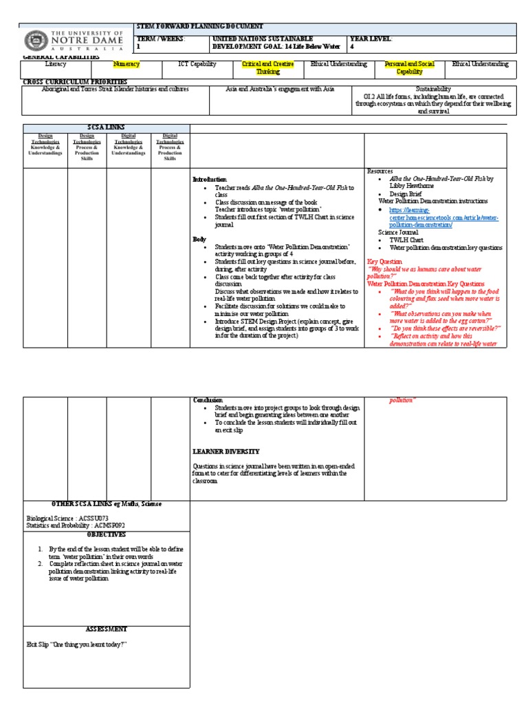 Lesson 1 | PDF | Science, Technology, Engineering, And Mathematics ...