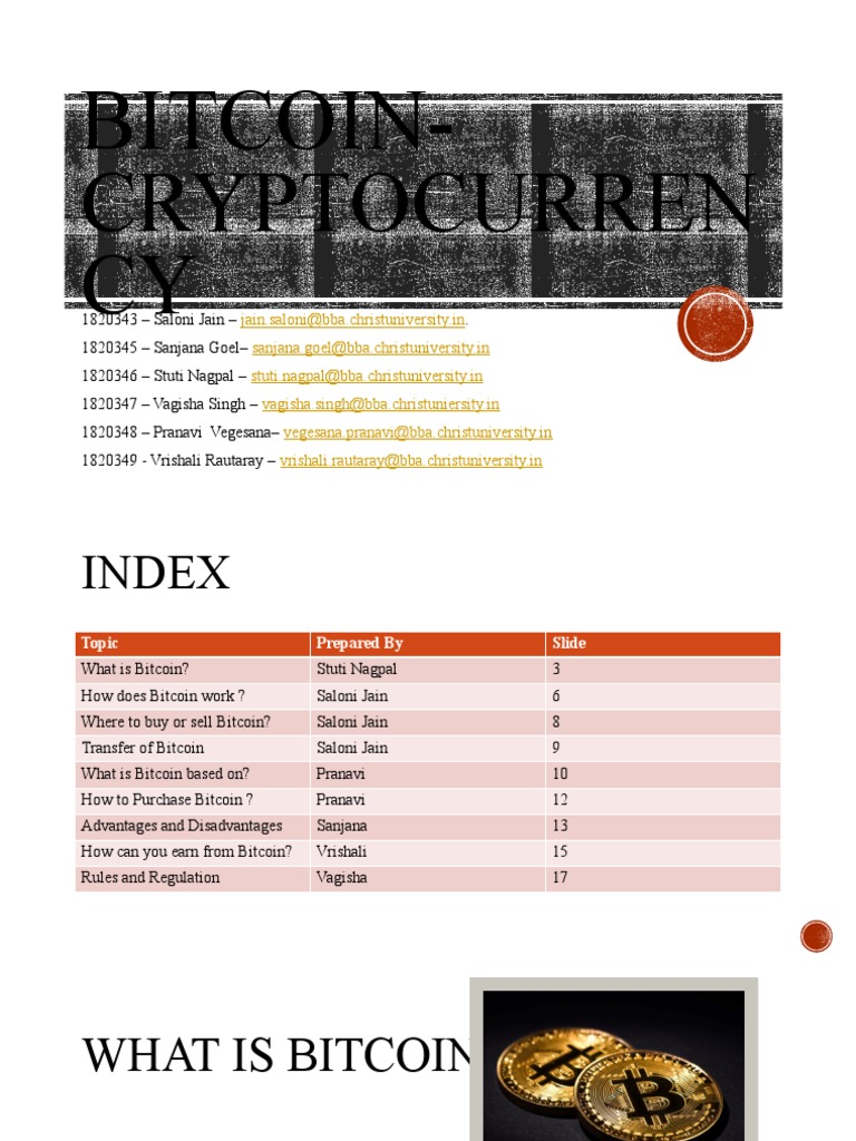 Bitcoin | PDF | Bitcoin | Cryptocurrency