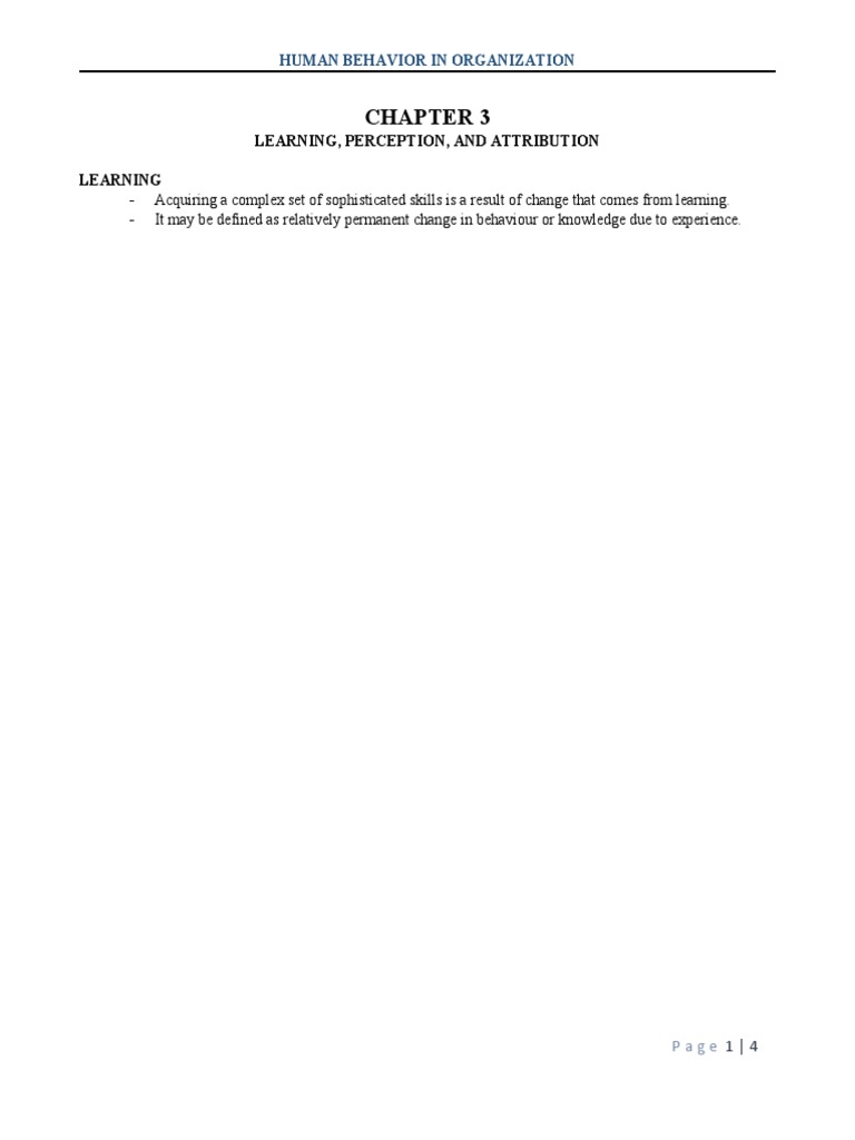 Hbo 3 | PDF | Perception | Behavior