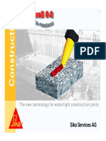Sika® SwellStop | PDF | Concrete | Adhesive