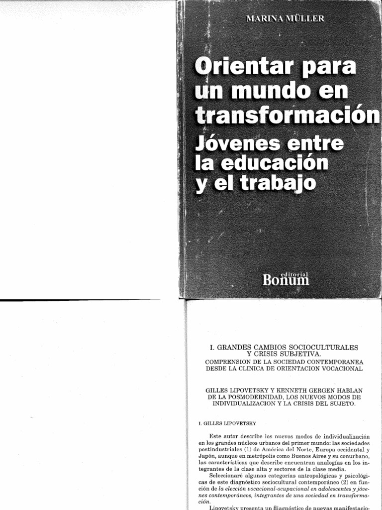 Muller Posmodernidad PDF | PDF