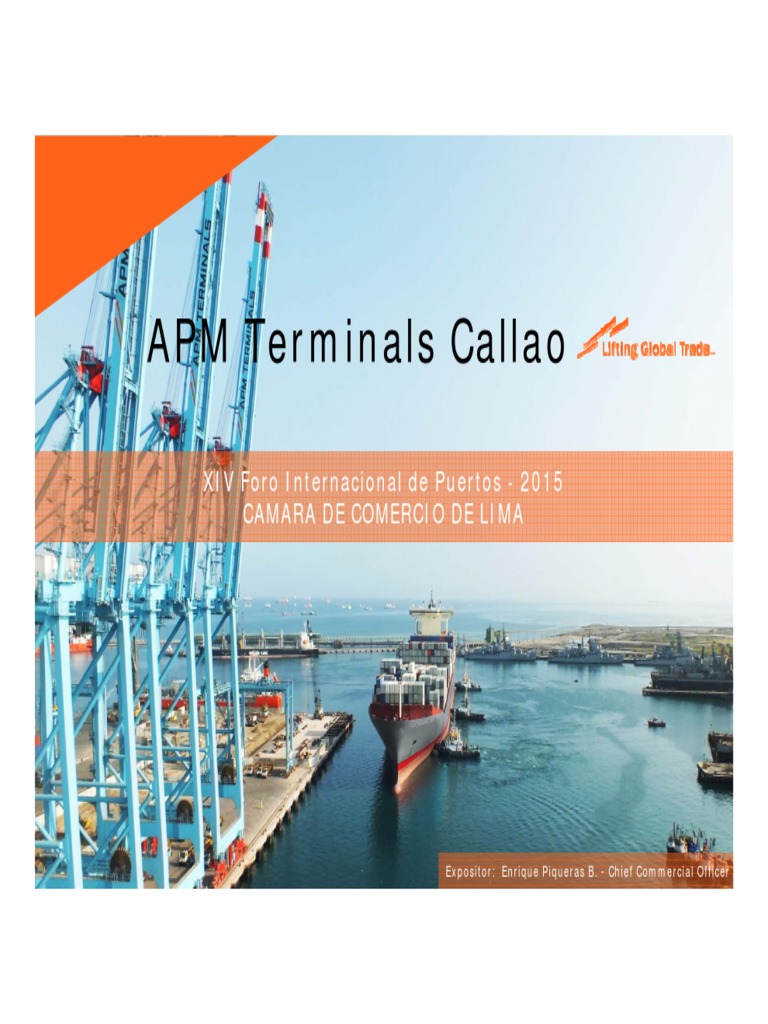 Presentación de APM Terminals Callao | PDF | Business | Transporte