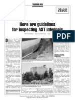 API 653 Tank Inspection Guide 2023 | PDF