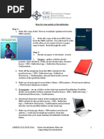 Guidance Sheet Reflective Discussion | PDF | Midwife | Nursing