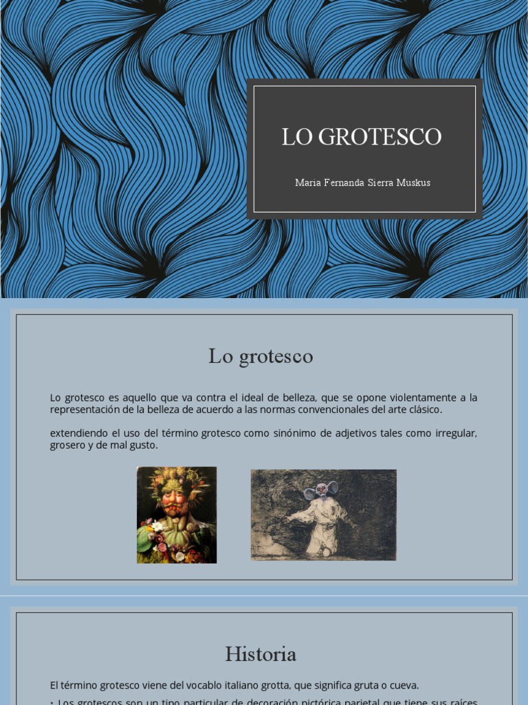 Lo Grotesco | PDF