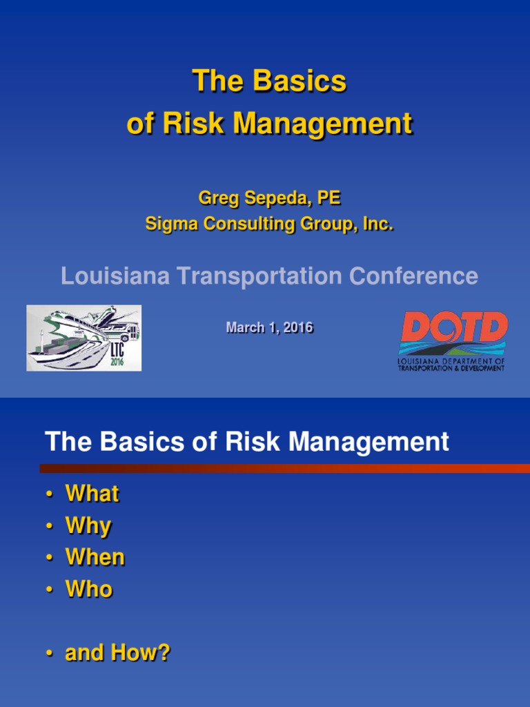Risk Management | Download Free PDF | Risk | Risk Management