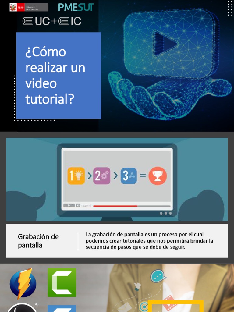 Cómo Realizar Un Video Tutorial - 14082020 PDF | PDF