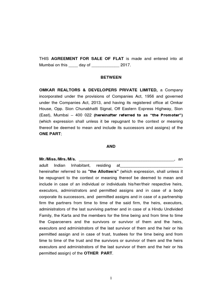 Omkar 1973 | PDF | Value Added Tax | Apartment