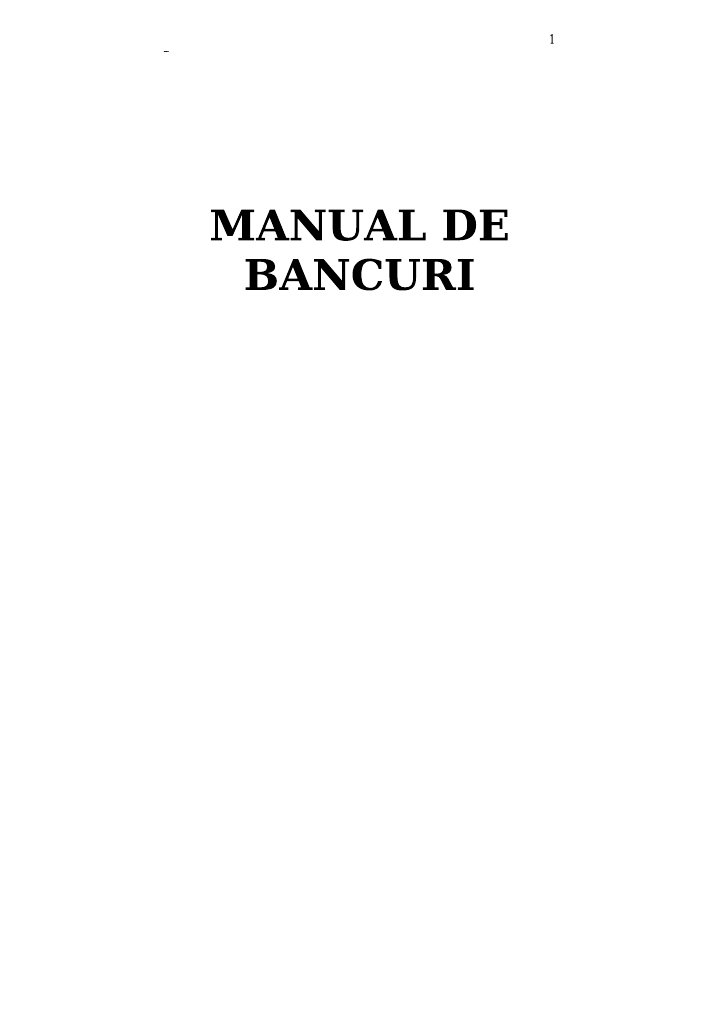 Manual de Bancuri | PDF