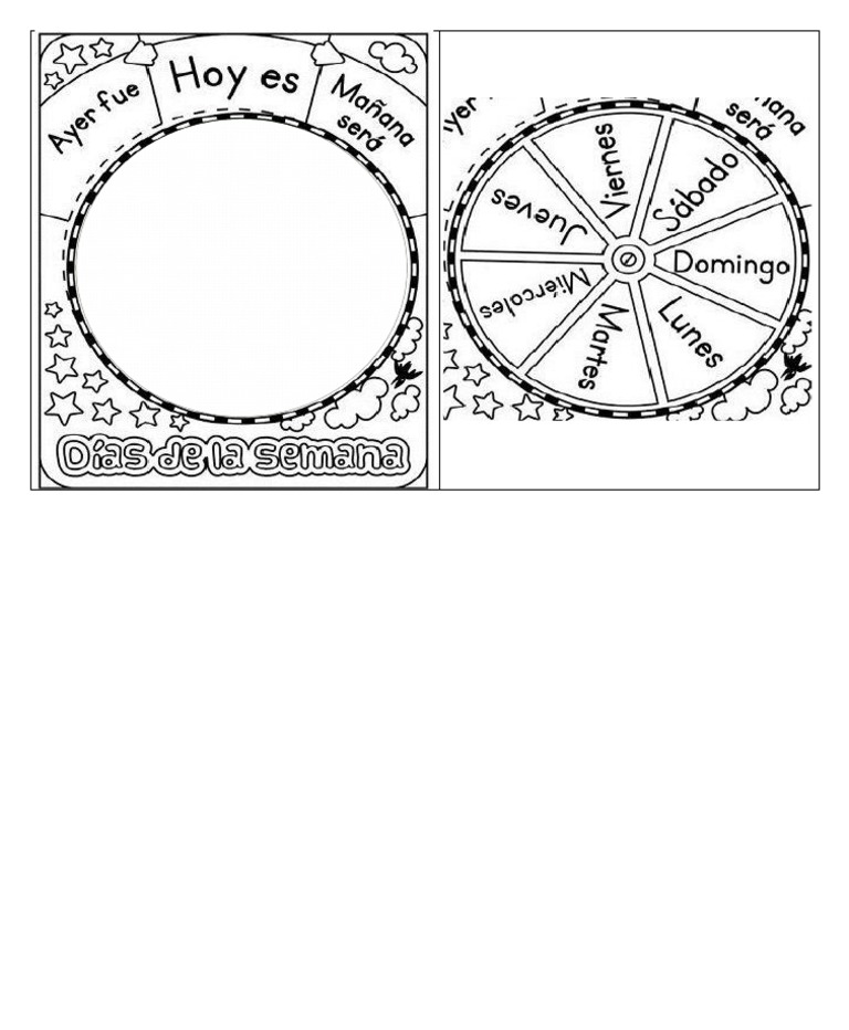 Ruleta Días de La Semana | PDF