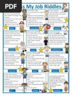 Job Riddles 1: Can You Find Out What I Am? | PDF
