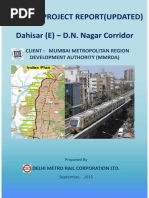 DMRC Phase V Corridors With Map | PDF | Transport | Rail Infrastructure