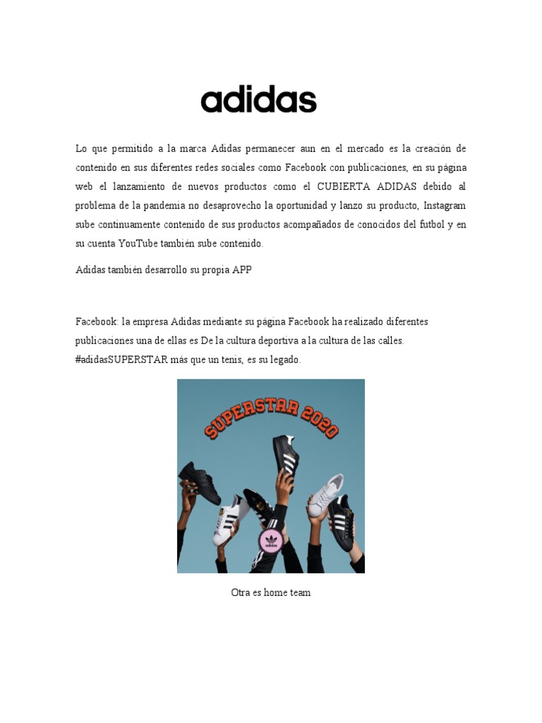 ADIDAS Tendencias | PDF | E Books | Marca