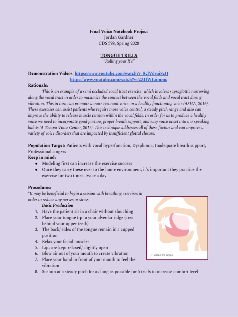 Voice Notebook | PDF | Human Voice | Human Throat