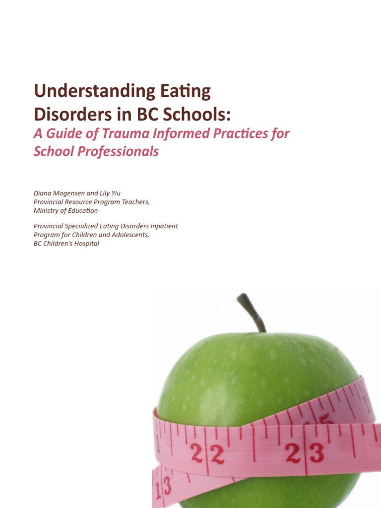 Understanding Eating Disorders in BC Schools:: A Guide of Trauma ...