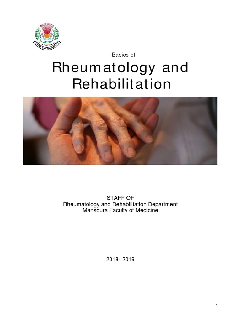 Rheumatology & Rehabilitation 2018-2019 | PDF | Systemic Lupus ...