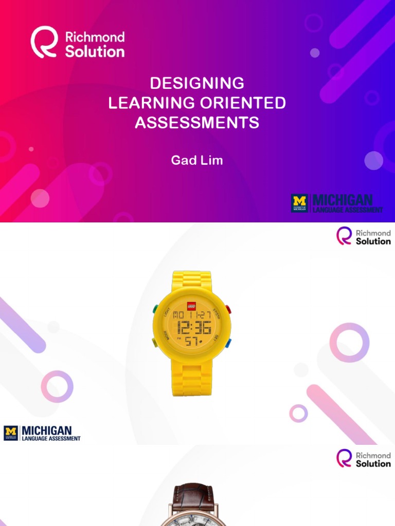 Learning-Oriented Assessment Strategies | PDF | Educational Assessment ...
