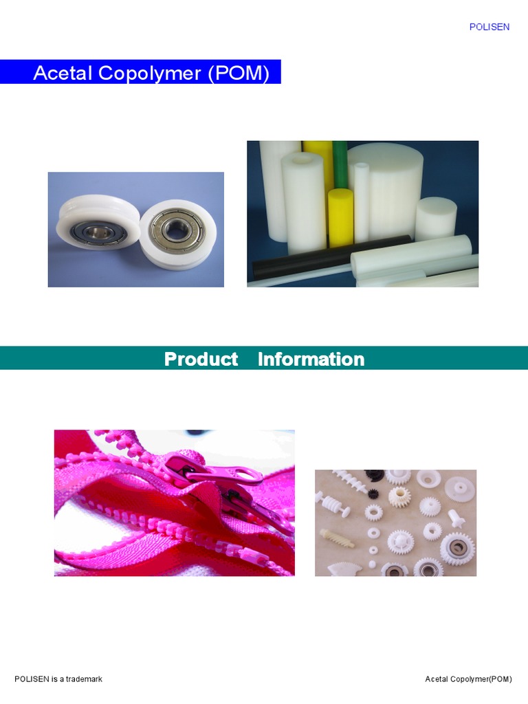 Acetal Copolymer (POM) | PDF | Polymers | Chemical Substances