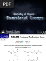 Functional Group Priority List | PDF