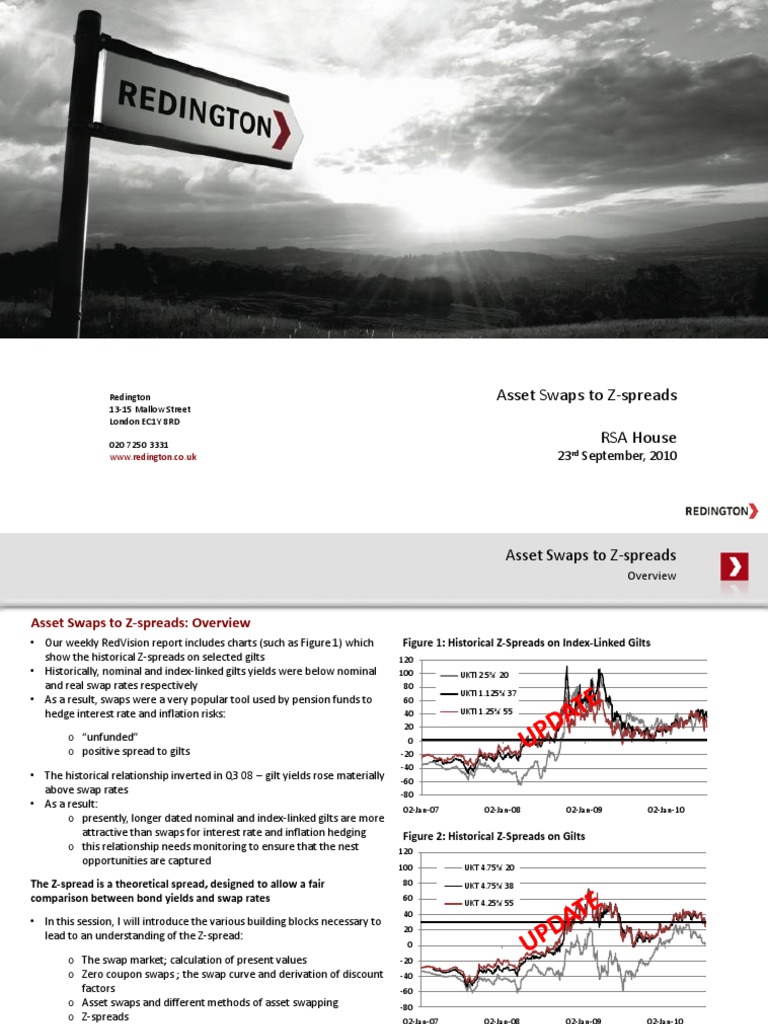 From Asset Swaps To Z Spreads | PDF | Swap (Finance) | Interest Rate Swap