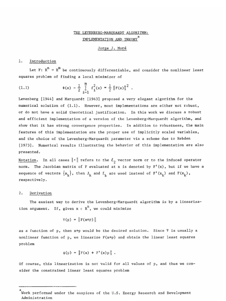 Advanced Nonlinear Optimization | PDF | Mathematical Optimization | Matrix Theory