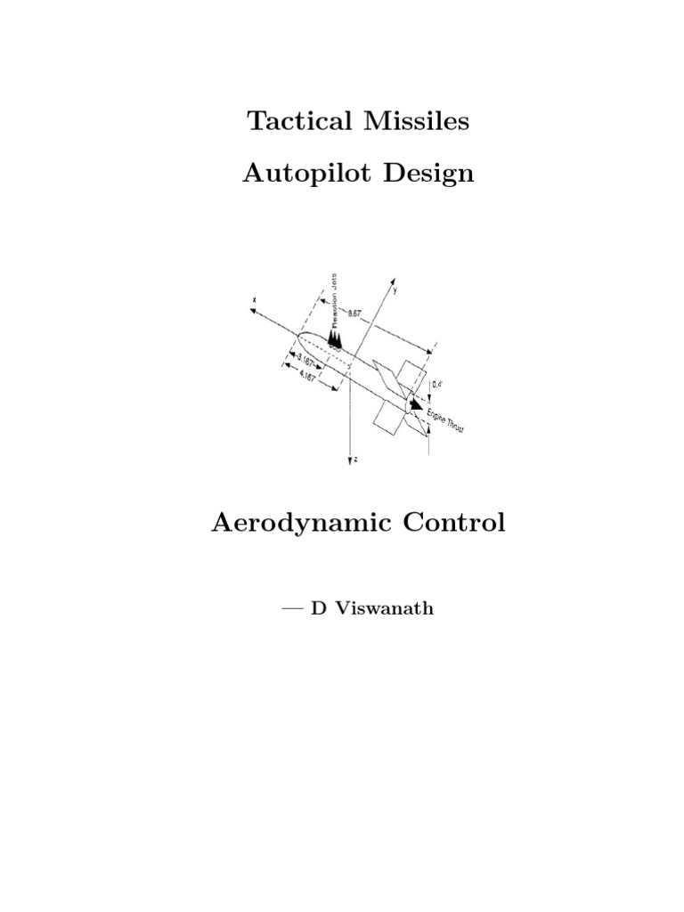 Tactical Missile Autopilot Design Pdf Rotation Around A Fixed Axis
