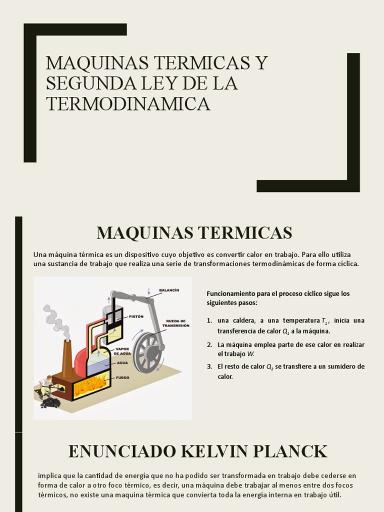 Maquinas Térmicas | PDF | Bomba de calor | Termodinámica