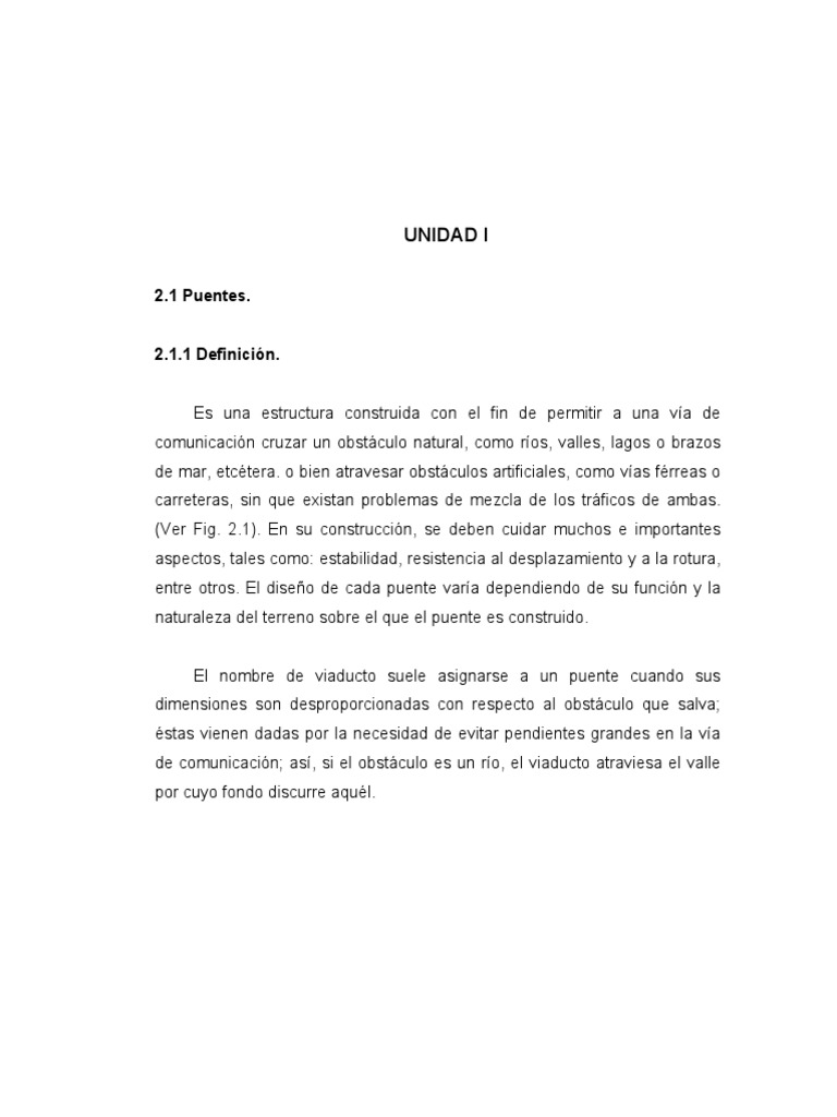 Puentes Pdf Pdf Puente Hormigón