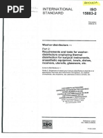 En 14885 - 2022 | PDF | Disinfectant | Antimicrobial