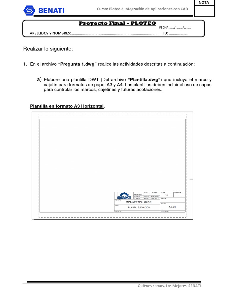 Formatos de Ploteo en CAD | PDF | Arte | Informática