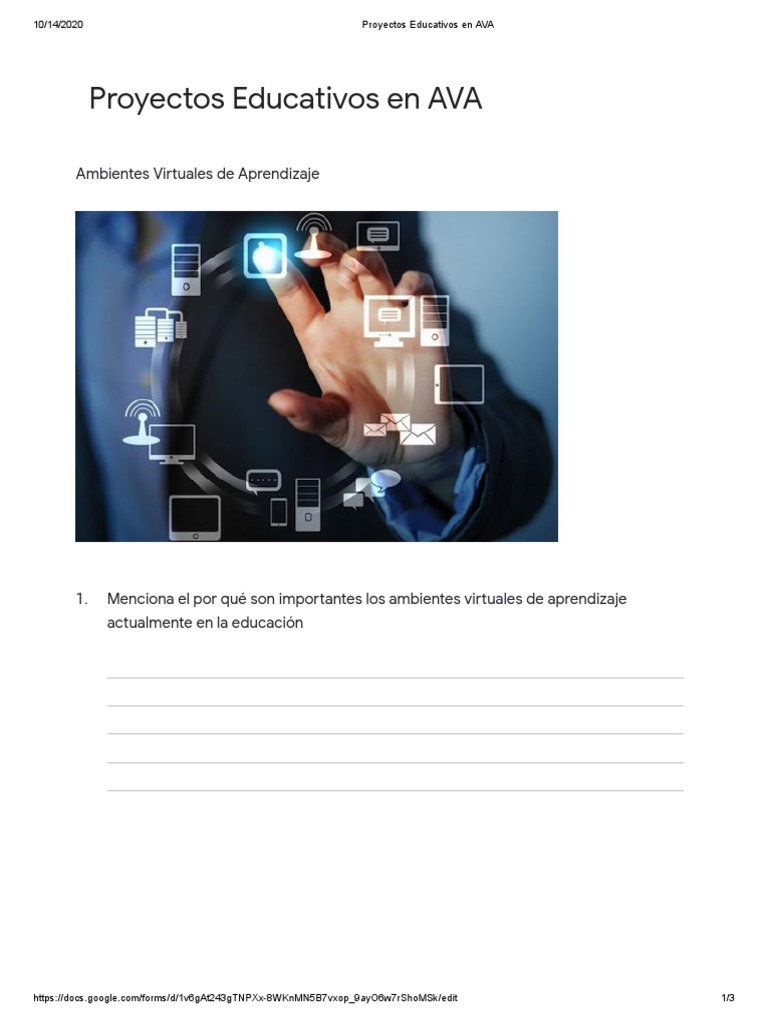 Formulario de AVA | PDF