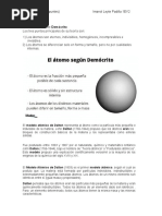 Modelo atómico de Nagaoka y Saturnino | PDF | Átomos | Núcleo atómico