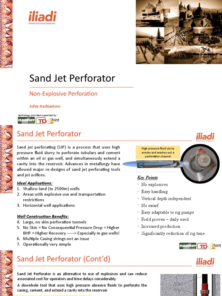 Iliadi - Sand Jet Perforation - Presentation 20171018 | PDF | Oil Well ...
