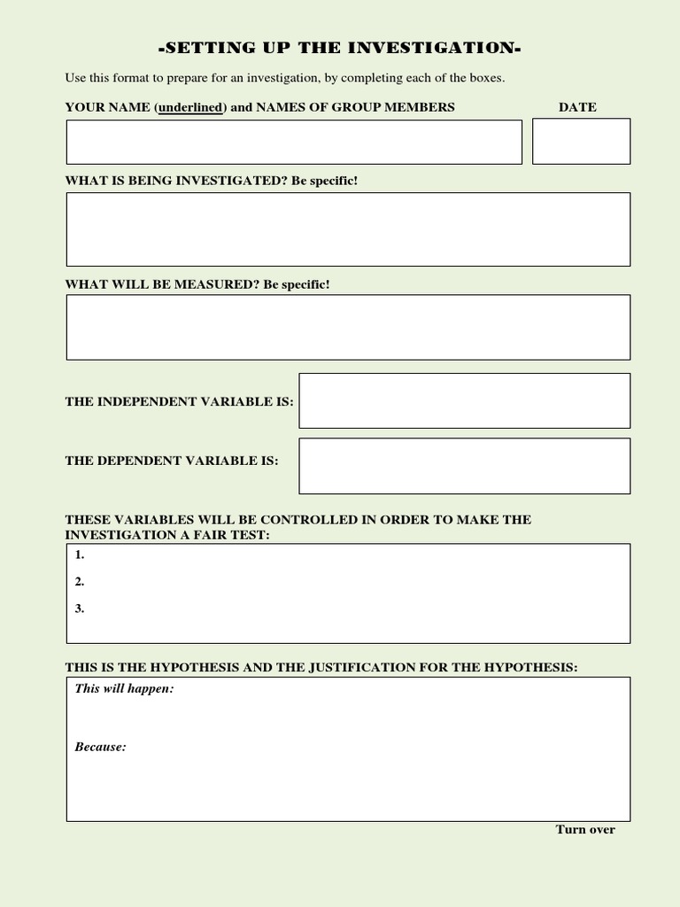 Planning Format BASIC | PDF