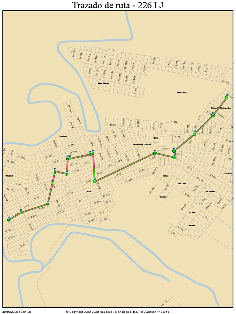 Roadnet Map226 | PDF