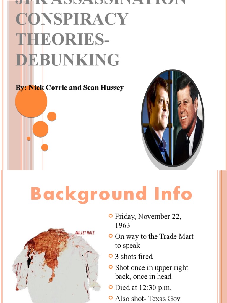JFK Assassination Conspiracy Theories-Debunking | PDF | Assassination ...