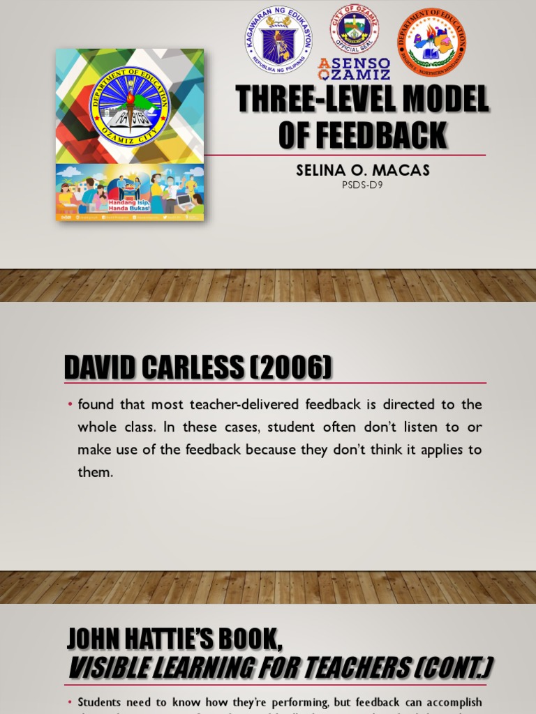 Three Levels of Effective Feedback | PDF | Learning ...