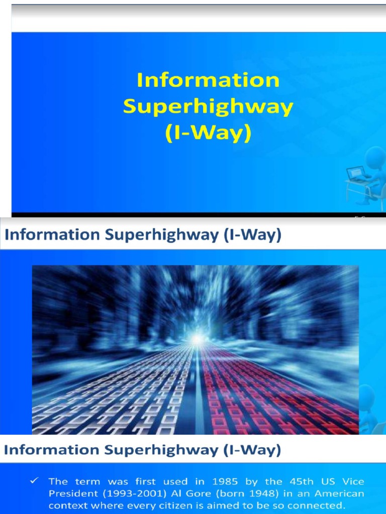 Chapter-4 Information Superhighway (I-Way) | PDF | 3 G | 4 G