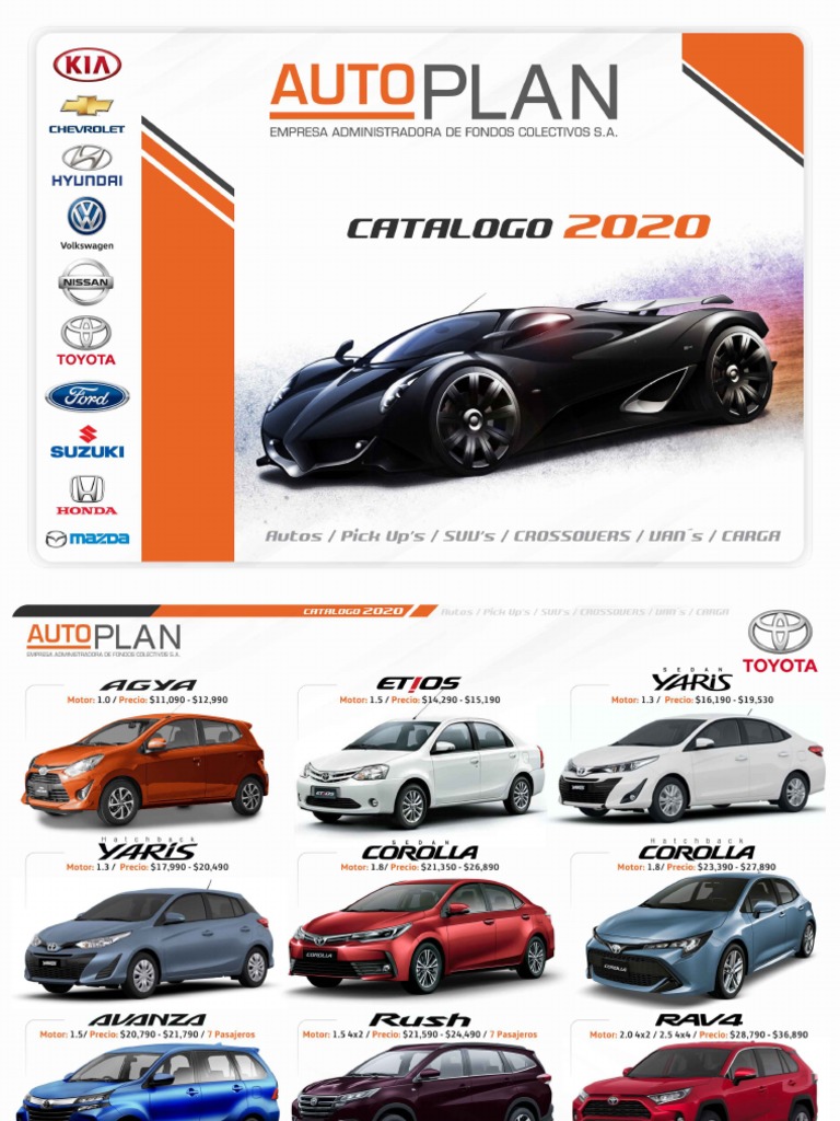 Catalogo de Vehiculos Autoplan 2020 PDF | PDF