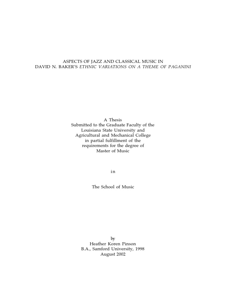 Aspects of Jazz and Classical Music in | PDF | Jazz | Ragtime