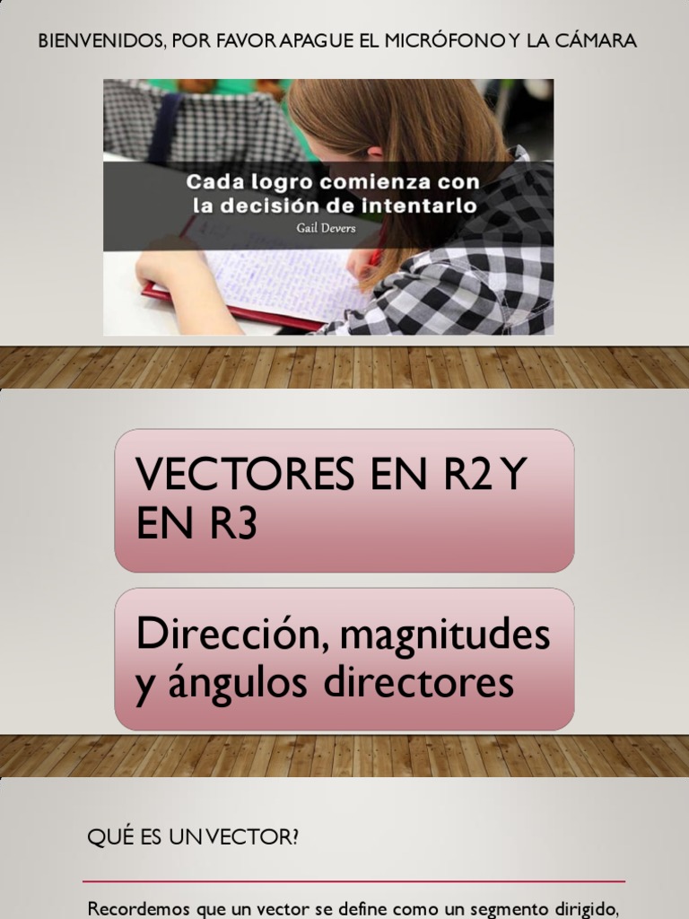 Explicación Vectores R3 | PDF | Vector Euclidiano | Espacio vectorial