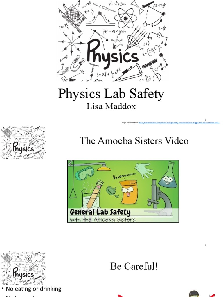 Physics Lab Safety: Lisa Maddox | PDF | Clothing | Nature